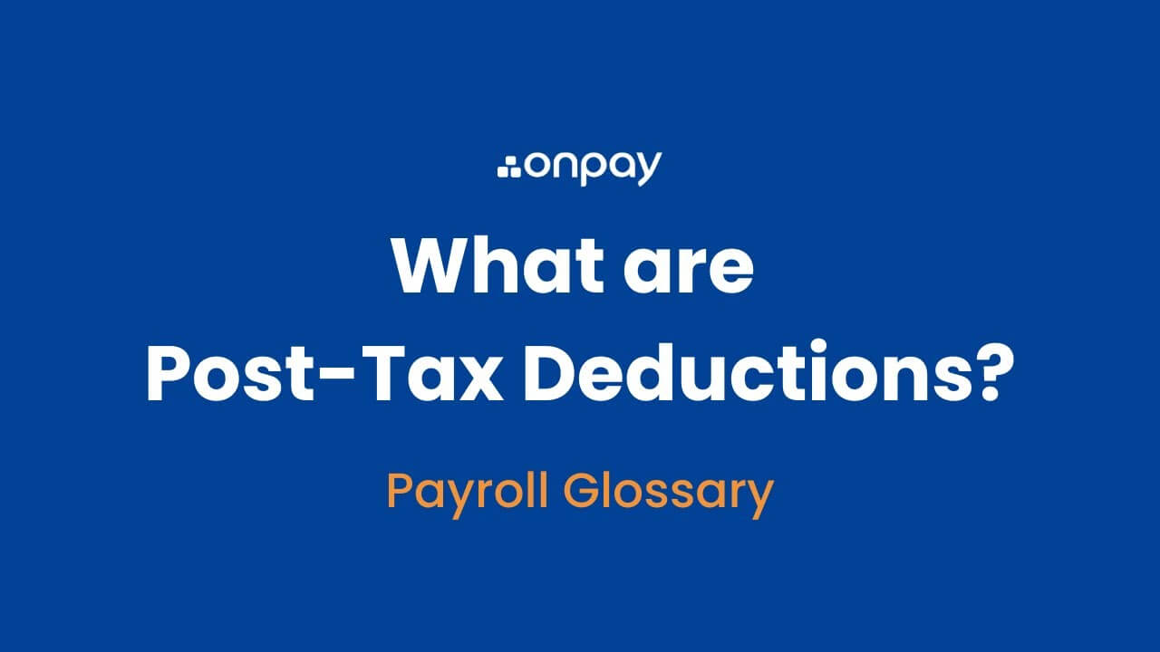 Post-Tax Deductions Meaning and Examples | Plus After-Tax Deductions